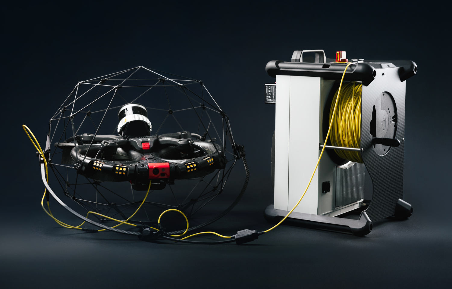 Introducing the Tether Power Unit for the Elios 3! - Dronesurvey Asia